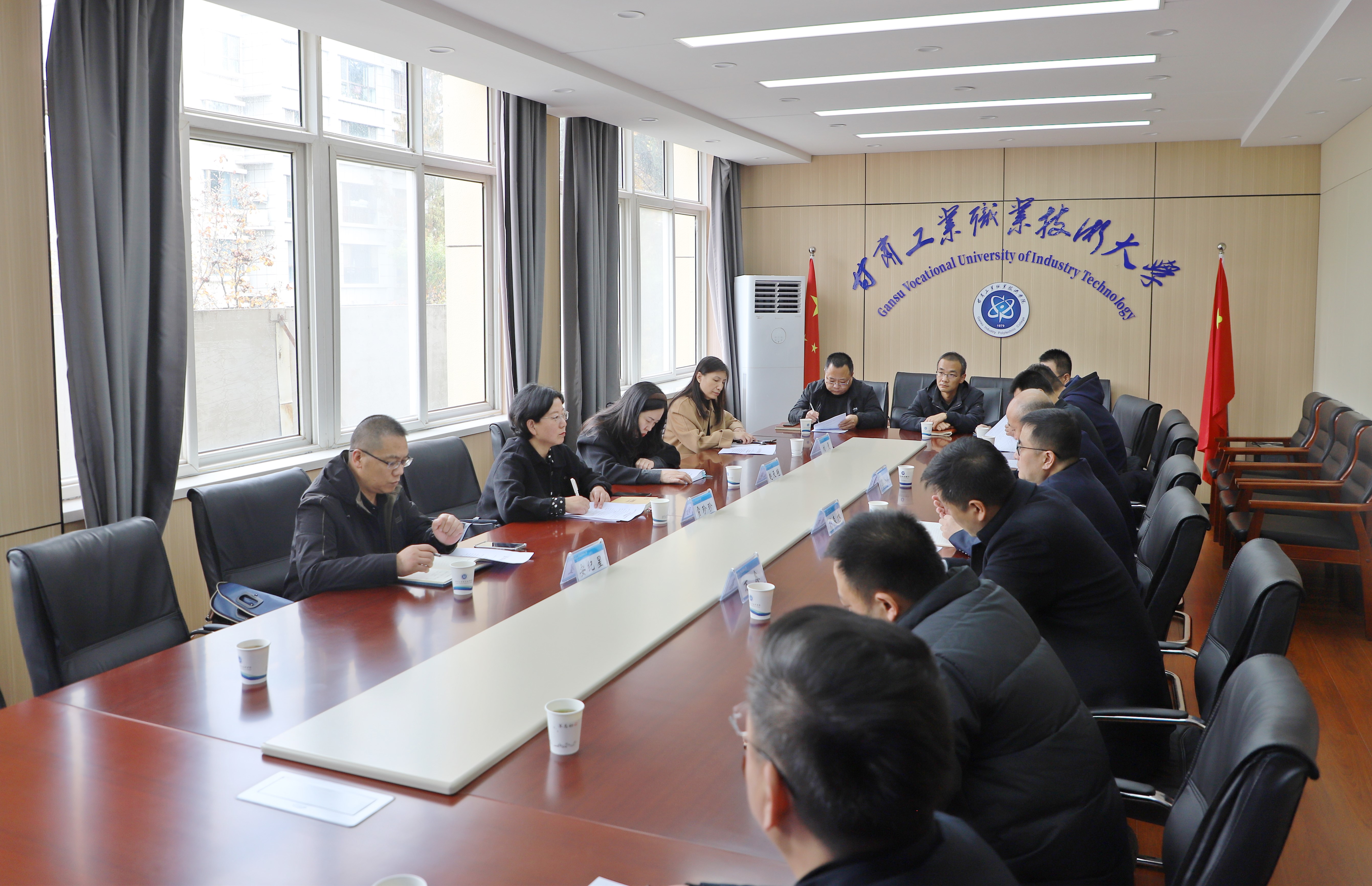 【政校交流】天水市医保局、卫健委来校指导校医室建设与学生医保工作-甘肃工业职业技术大学